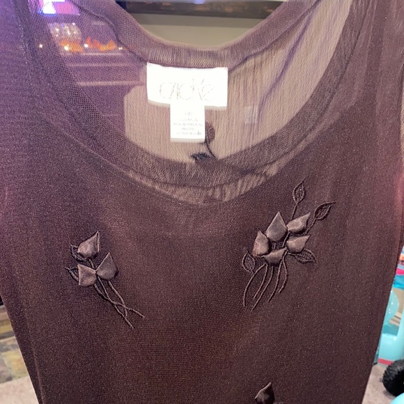 Cache | Dresses | Cache Long Brown Dress | Poshmark